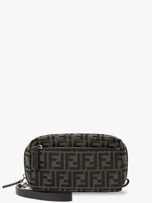 Fendi Ff Zucca Jacquard Fabric Clutch Bag - Multicolor