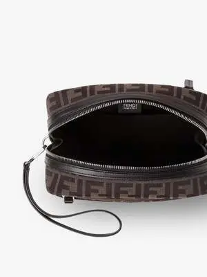 Fendi Ff Zucca Jacquard Fabric Clutch Bag - Multicolor