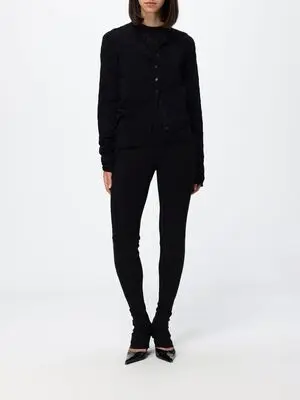 Gucci Sheer Gg Monogram Criªpe Top With Long Sleeves