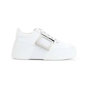 ROGER VIVIER Viv' Skate Sneakers - White