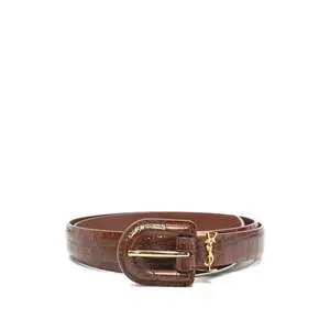 Saint Laurent Belts - Brown