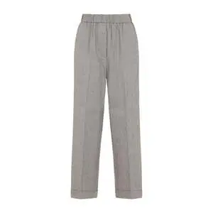 Peserico Linen Pants - Brown