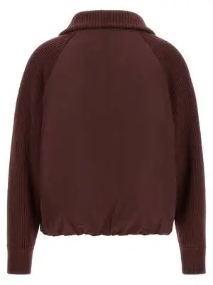 Brunello Cucinelli Shiny Zipper Pull' Down Jacket