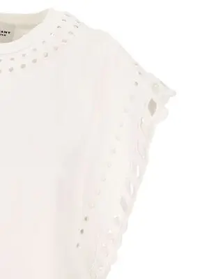 Isabel Marant Étoile Marant Odyle Cotton Top - Multicolor