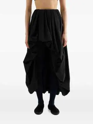 JIL SANDER Lightweight Taffeta Skirt