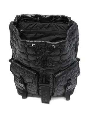 GANNI Quilted Nylon Backpack