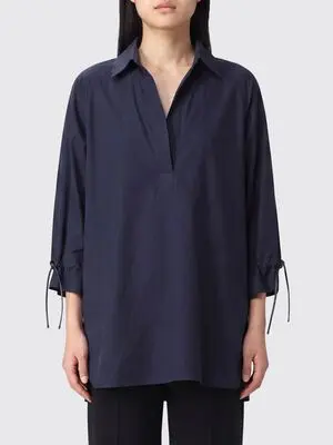 Max Mara Classic Poplin Shirt - Black