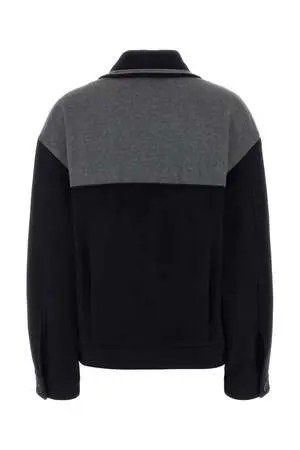 Miu Miu Two-tone Velour Jacket
