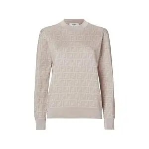 Fendi Knitwear Jumper - Cream