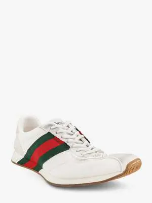 Gucci Tempo Mesh And Suede Sneakers With A Vintage Effect - Multicolor