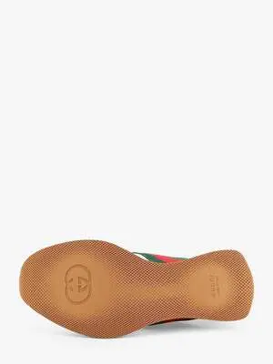 Gucci Tempo Mesh And Suede Sneakers With A Vintage Effect - Multicolor