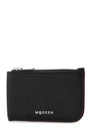 Alexander McQueen Leather Card Holder