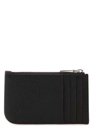 Alexander McQueen Leather Card Holder