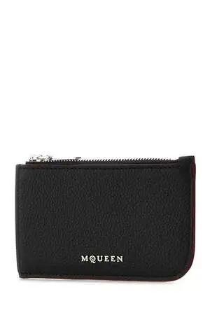 Alexander McQueen Leather Card Holder