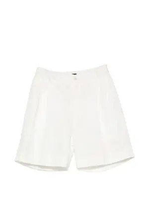 Brioni Bellagio Linen And Cotton Blend Shorts