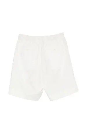 Brioni Bellagio Linen And Cotton Blend Shorts