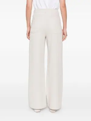 Max Mara Cotton Wide-leg Trousers