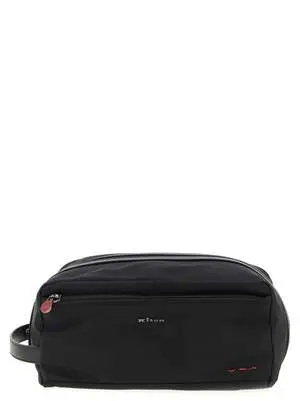 Kiton Beauty-case Nylon - Black
