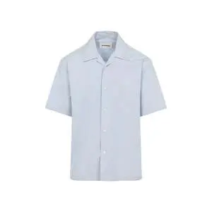 JIL SANDER Cotton Shirt - Blue
