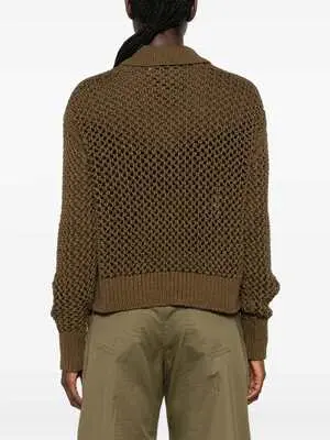 Max Mara Open-knit Cardigan