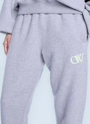 Off-White Embroidered Ow Track Pants