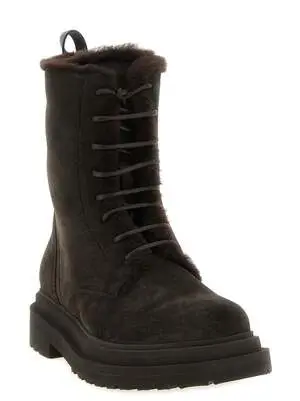 Brunello Cucinelli Precious Loop' Ankle Boots