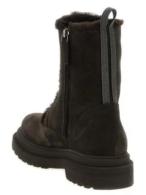 Brunello Cucinelli Precious Loop' Ankle Boots