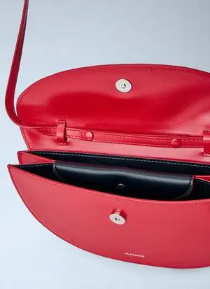 JIL SANDER Curve Wallet With Strap