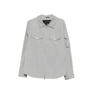 Moose Knuckles Grey Jackets Shirt Jackets - Gray