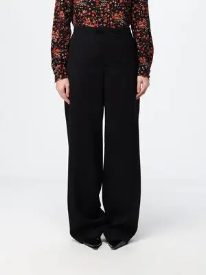 Gucci High-waisted Wide-leg Wool Palazzo Trousers - Black