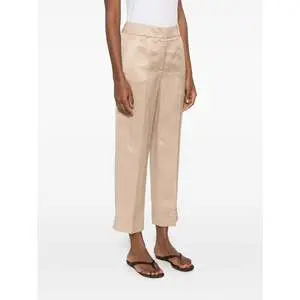 Peserico Neutrals Trousers Tailored Trousers