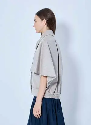Max Mara Cape-style Wool Jacket