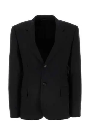Balenciaga Wool Blazer - Black