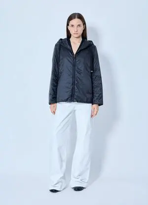 Max Mara Hooded Puffer Jacket - Black