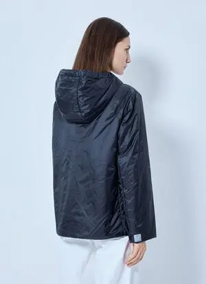 Max Mara Hooded Puffer Jacket - Black