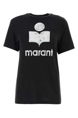 Isabel Marant Étoile Linen Zewel T-shirt - Black