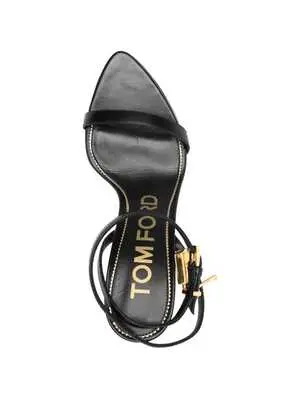TOM FORD Padlock Ankle-strap Sandals