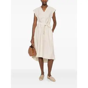 Peserico Neutrals Dresses Day Dresses