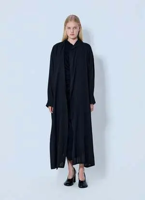 Yohji Yamamoto Backside Slit Long Coat