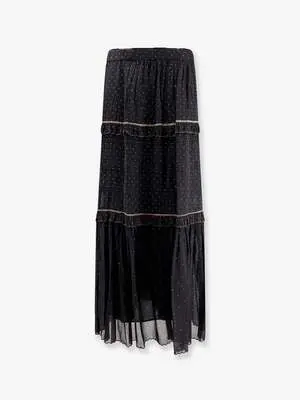 Isabel Marant Étoile Marant Volodia Polka-dots Skirt