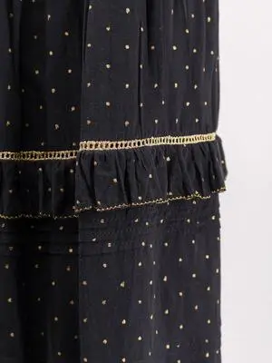 Isabel Marant Étoile Marant Volodia Polka-dots Skirt