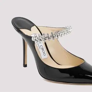 JIMMY CHOO Bing 100 Patent - Black