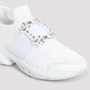 ROGER VIVIER Run Strass Buckle Sneakers