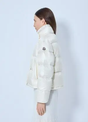 Moncler Tepice Short Down Jacket - White
