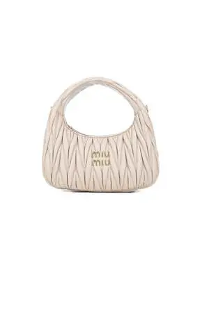 Miu Miu Quilted Ruched Handbag - Multicolor