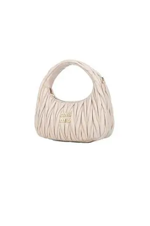 Miu Miu Quilted Ruched Handbag - Multicolor