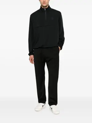 Brioni Wool Half-zip High Neck Sweater