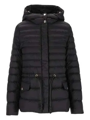Moncler Short Down Jacket Raies - Black