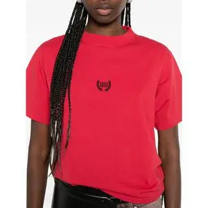 Balenciaga Tops T-shirts & Jerseys - Red