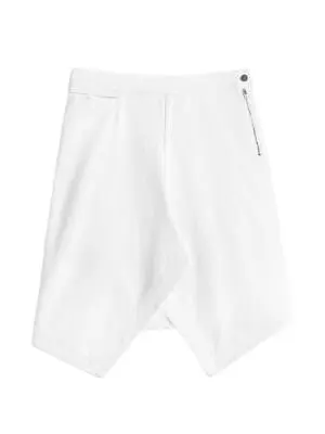 LEMAIRE Asymmetric Cotton Skirt - Multicolor